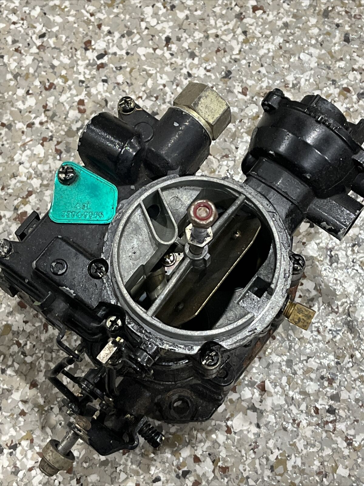 Mercruiser Carburetor MCM 175 3304-9565 4.3L OEM 2 Barrel — Midwest ...