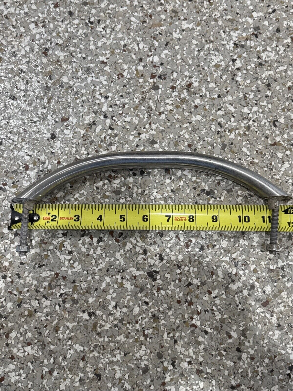 Stainless Steel Grab Rail Boat 12" Handle Railing — Midwest Boat Recyclers