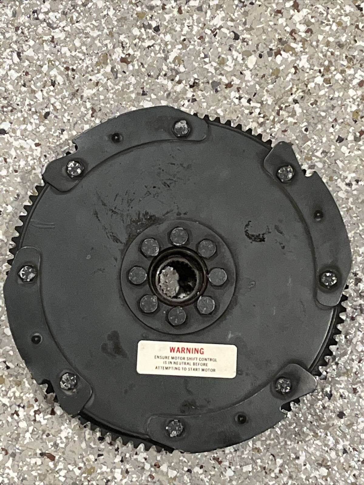 Mercury Outboard 50 60 70 2 Stroke 3 Cyl Flywheel Assembly 74787 ...