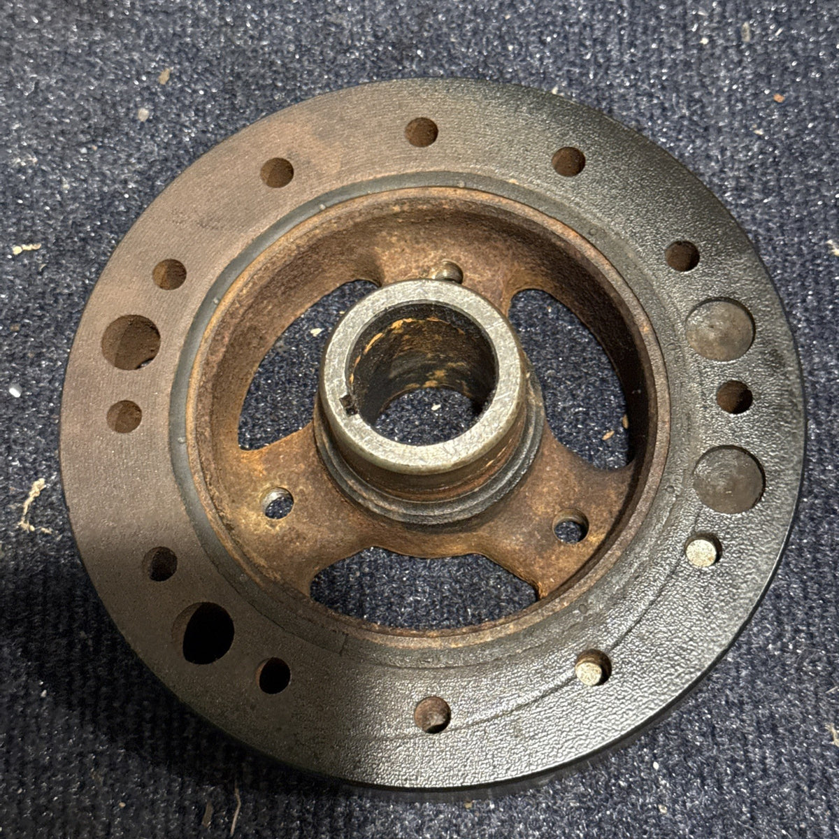 OMC 11990 986828 Harmonic Balancer Damper Mercruiser GM 4.3 V6 Stern D ...