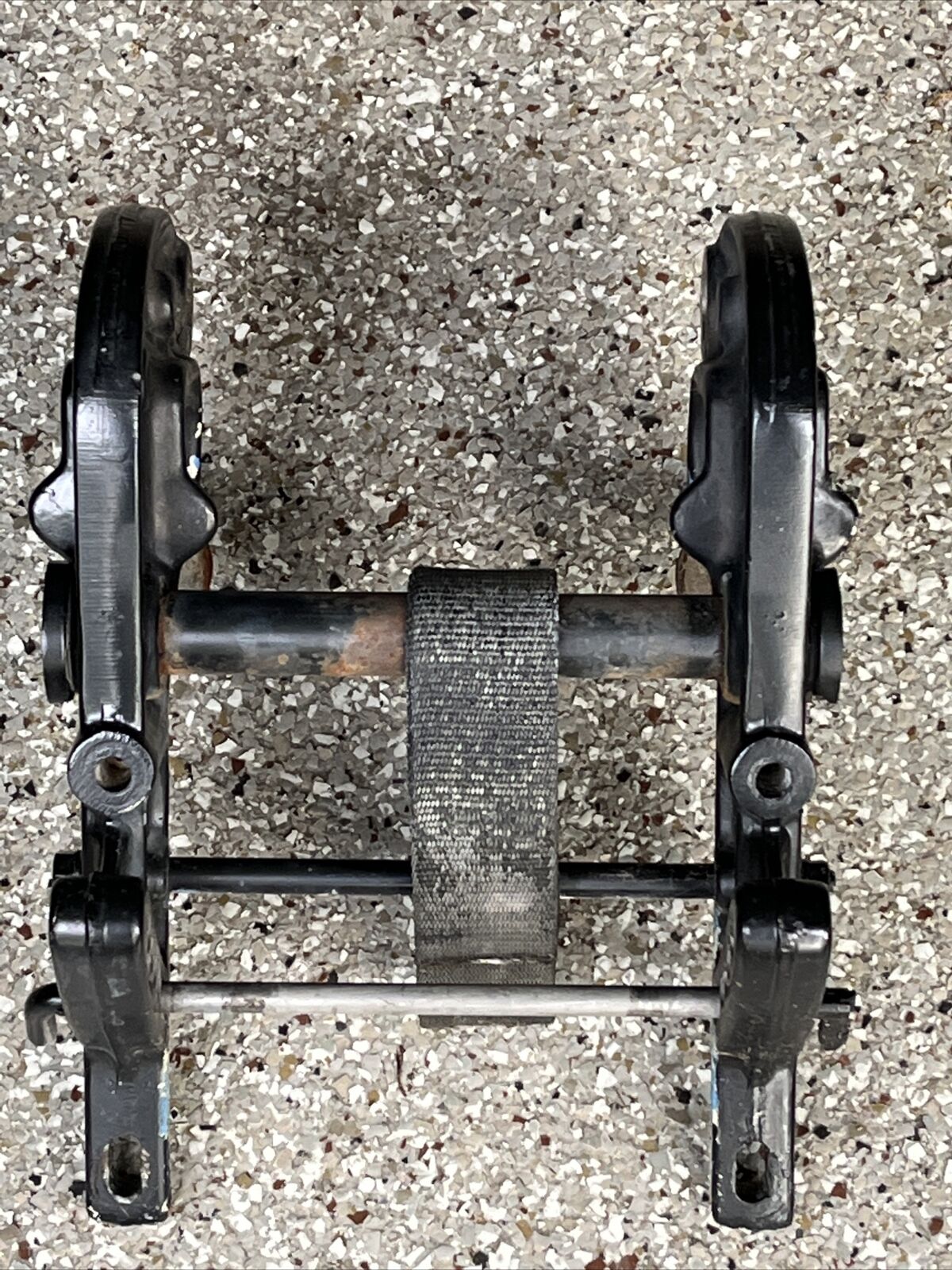 Set of Mercury Outboard 40 HP Stern Transom Bracket Clamps Assy 1440-7 ...