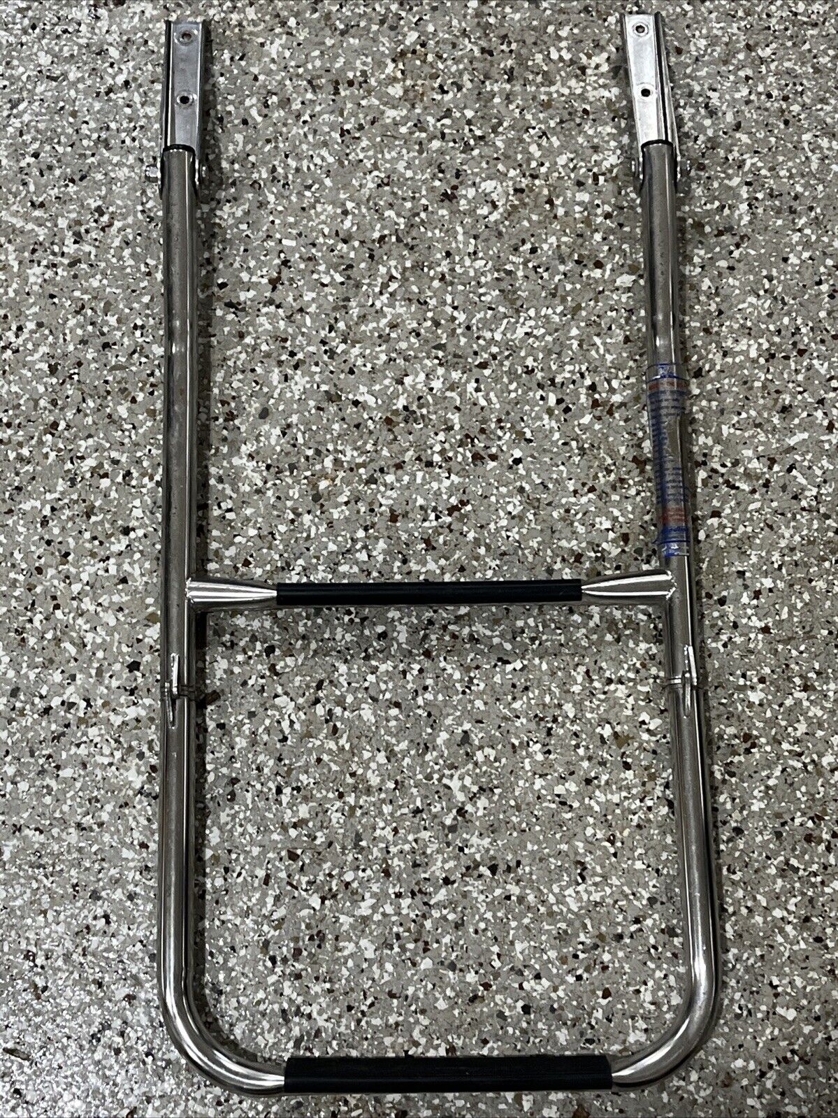 Windline Boat STAINLESS STEEL Two Step BOAT Foldable Boarding Ladder ...