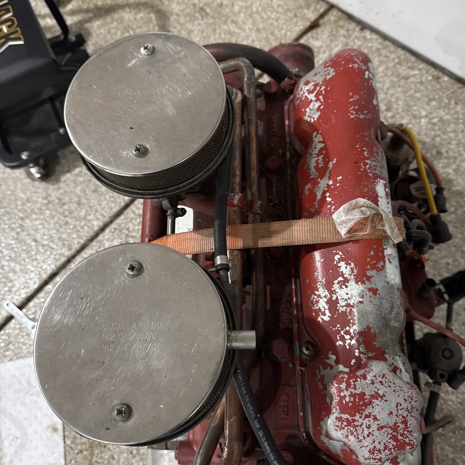 Volvo Penta marine engine Dual Carburetor 4 cylinder AQ B20 171 151 14 ...
