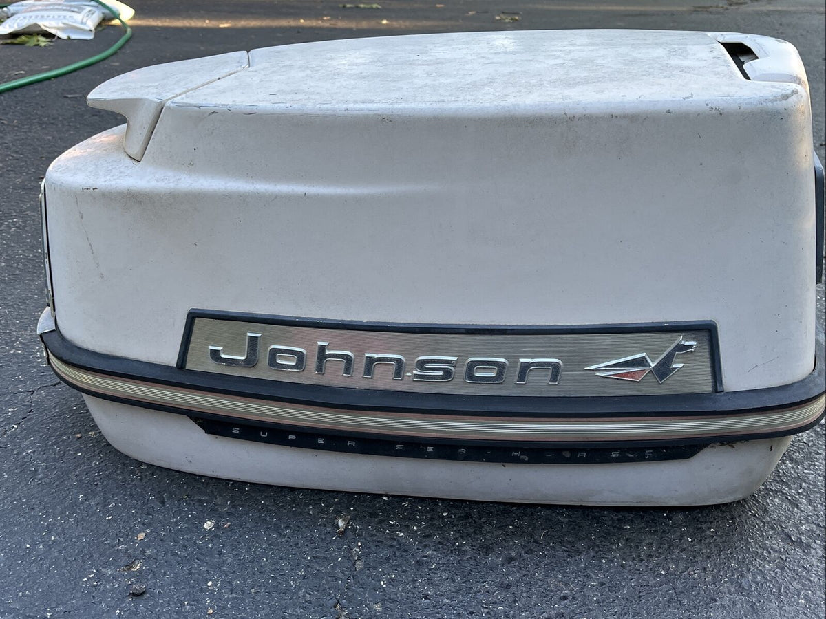 Johnson Electramatic Super Sea-Horse OEM Outboard Hood Cover RK-26R 40 ...