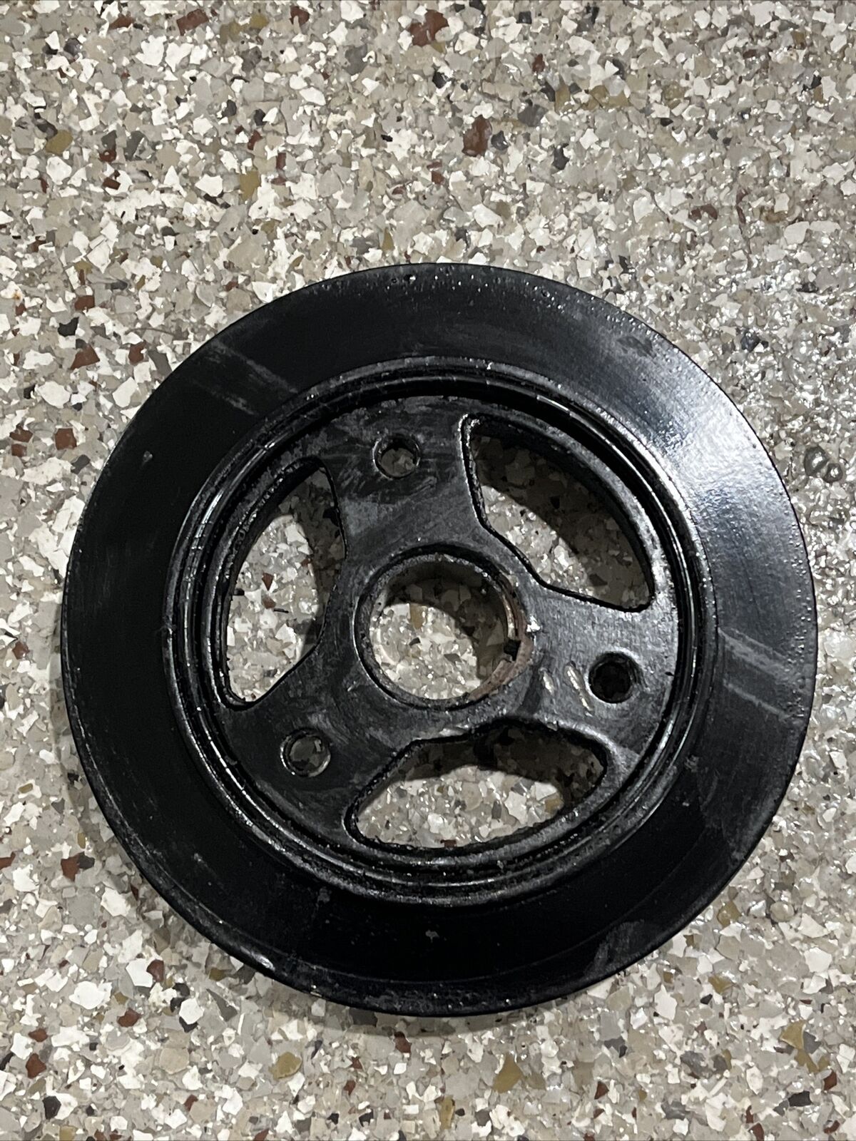 MerCruiser 3.0 L 4 cylinder Boat Engine harmonic balancer and pulley ...