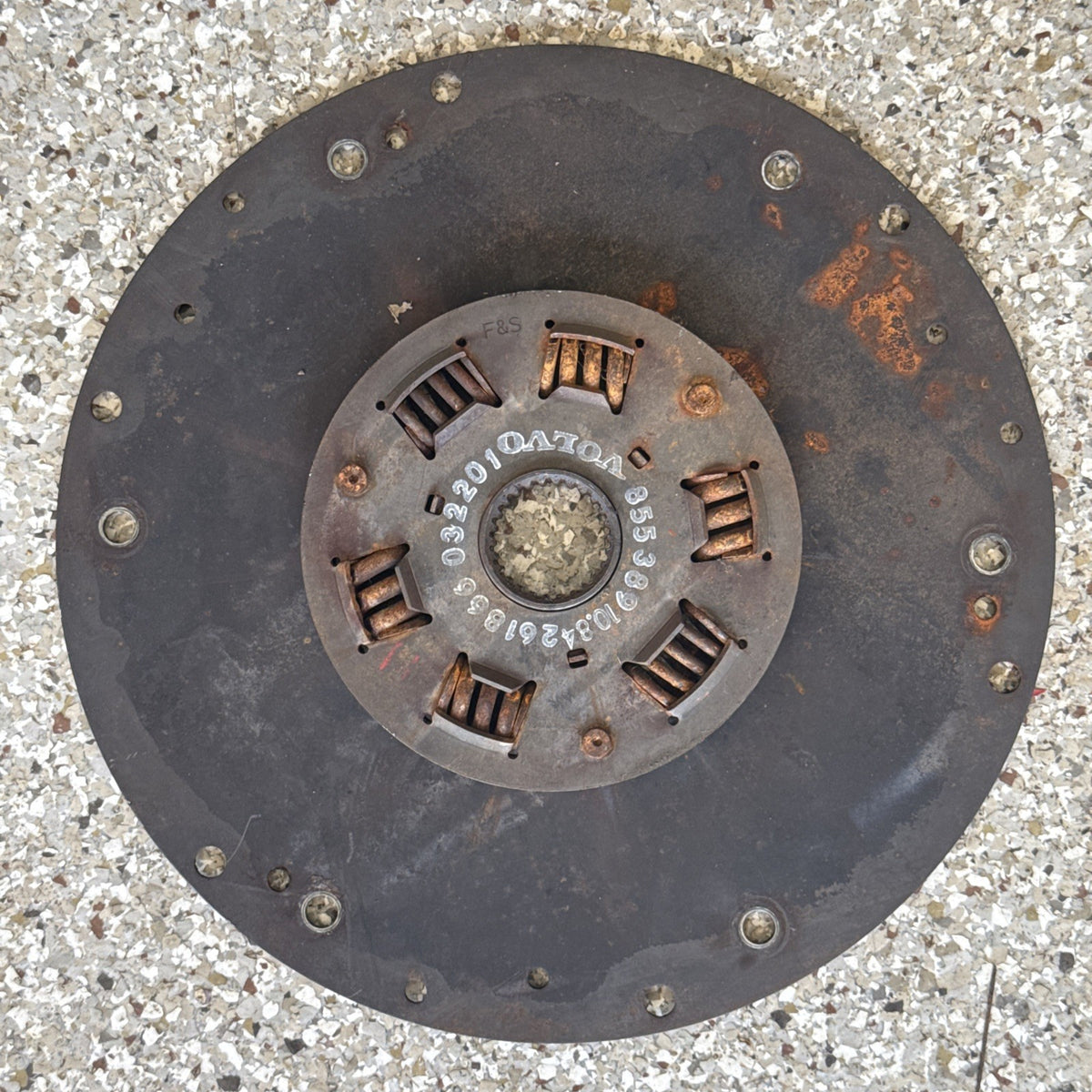 Volvo Penta AQ131 Flex Plate Vibration Damper 855389 275 Outdrive ...