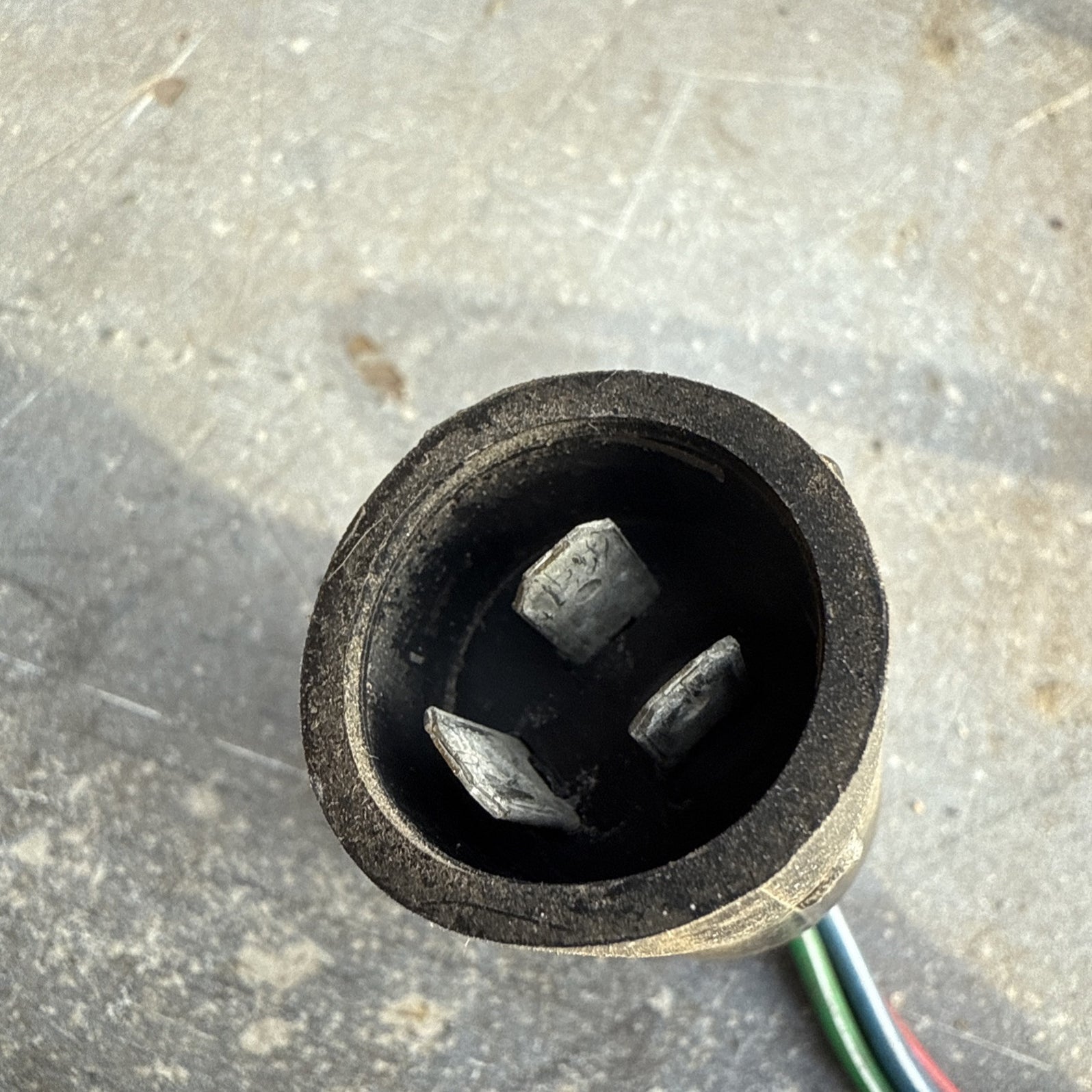 MerCruiser OMC Hydraulic Trim 3 pin Plug Harness Connector Volvo Penta ...