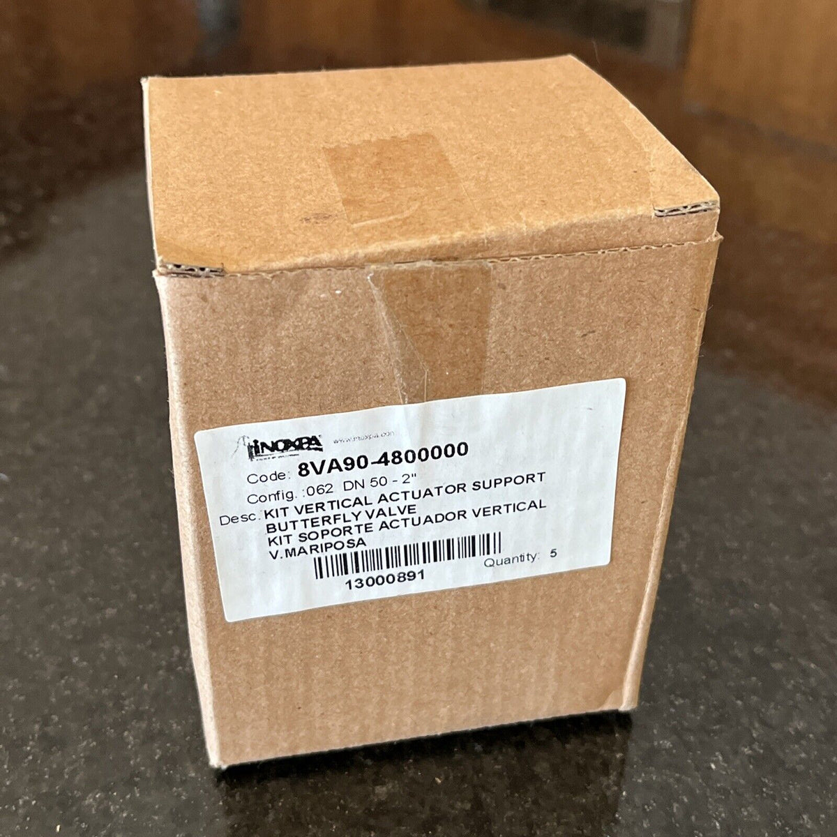 8VA90-4800000 Inoxpa Vertical Actuator Support Butterfly Valve Bracket ...