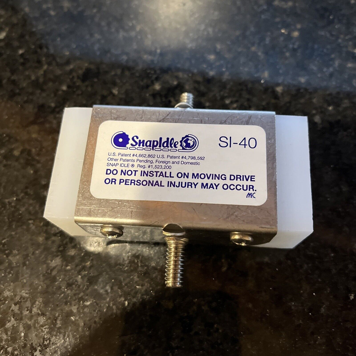 SNAPIDLE SI-40 / SI40 New Tensioner Slide Block — Midwest Boat Recyclers