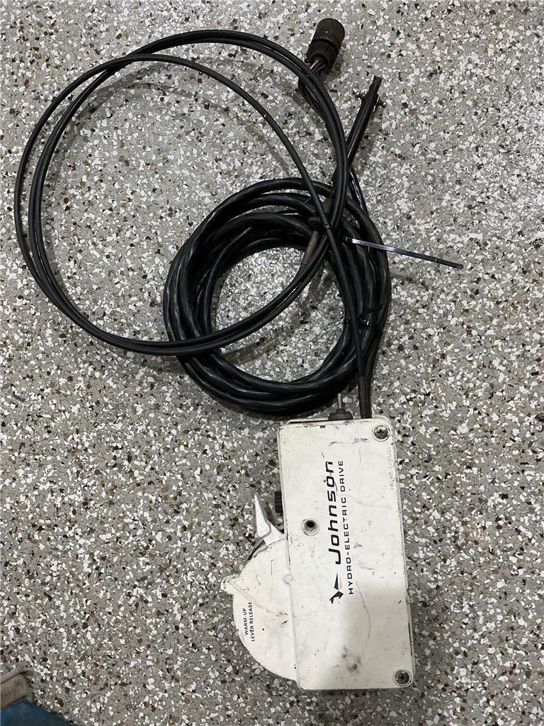 Vintage Johnson Hydro-Electric Drive Throttle Control Box Shifter ...