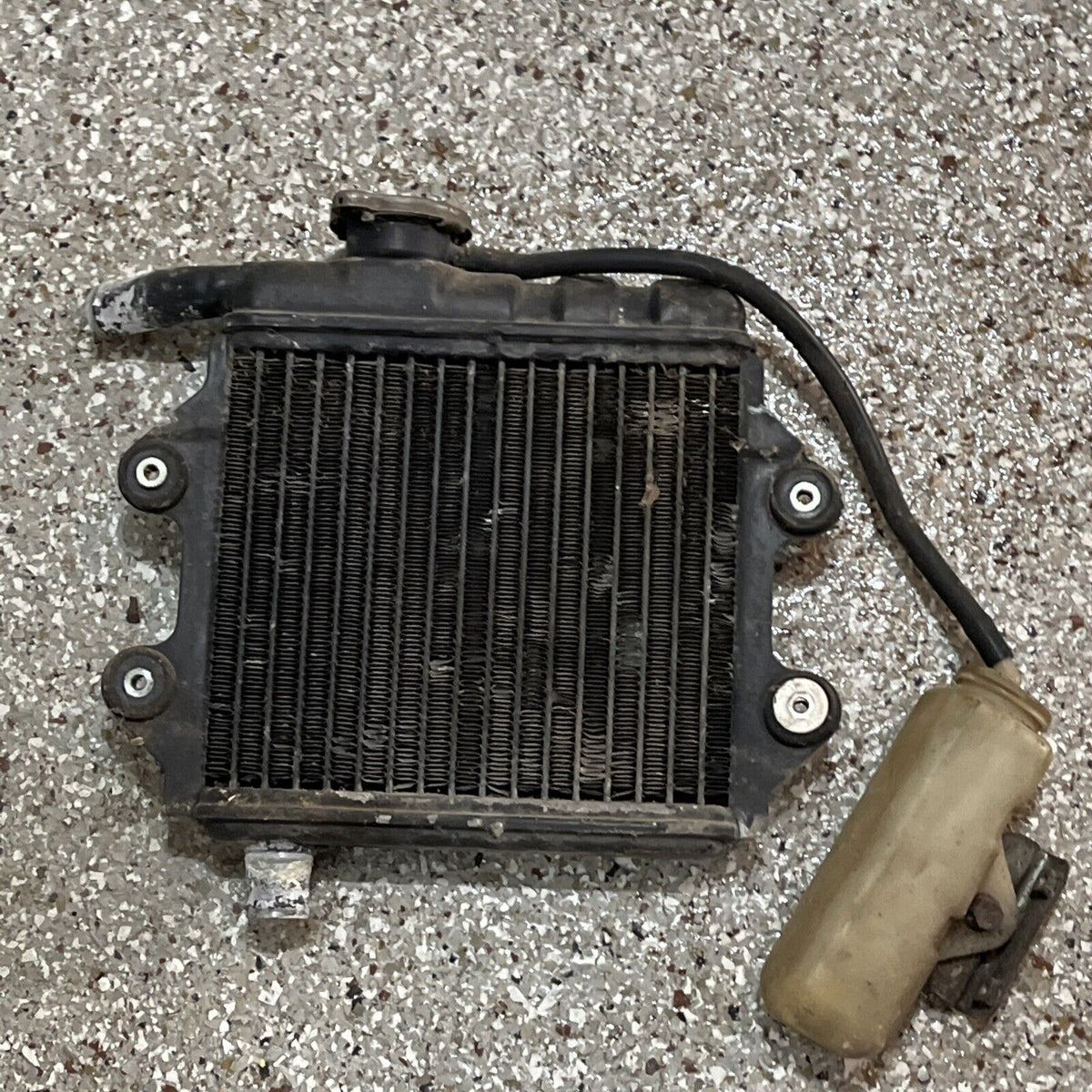 1978 1979 1980 Yamaha SRX 440 Snowmobile Radiator & Reservoir Heat Exc ...