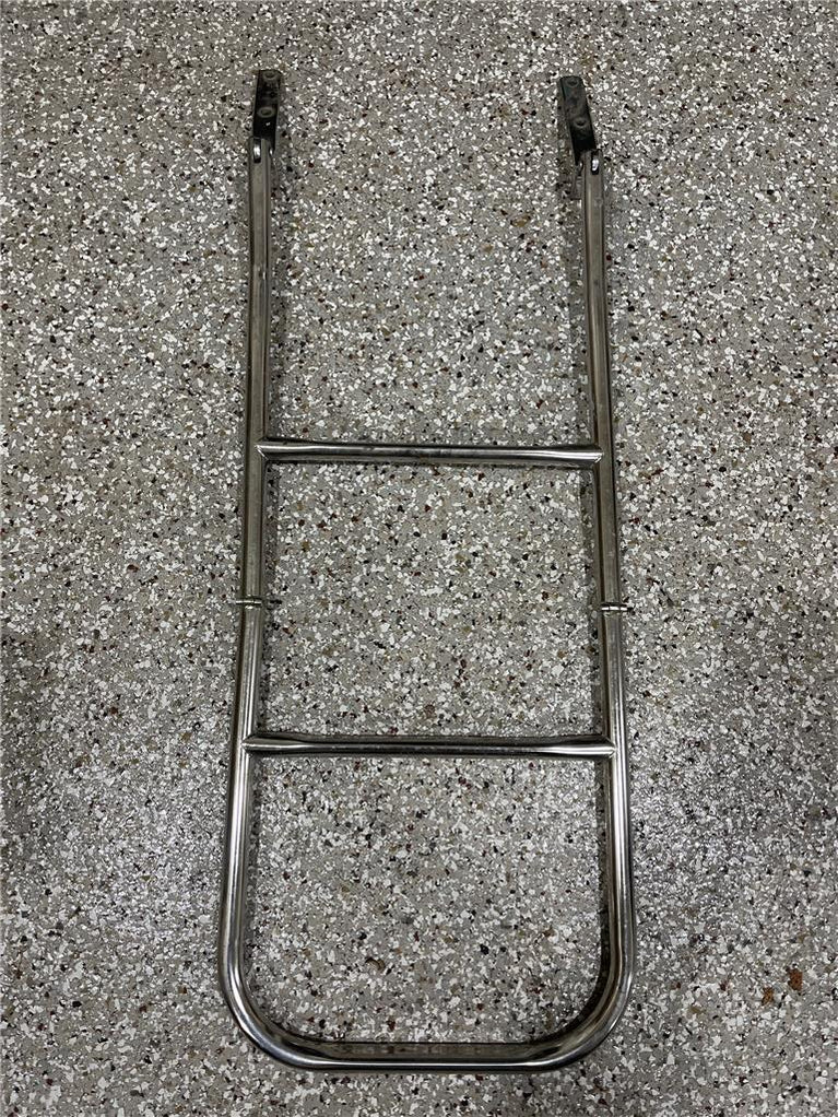 Stainless Steel 3 Step Folding Boat Boarding Ladder Swim Deck Fold Dow ...