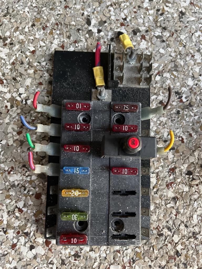 1989 Bayliner Boat Marine Fuse Panel Block Under Dash — Midwest Boat ...