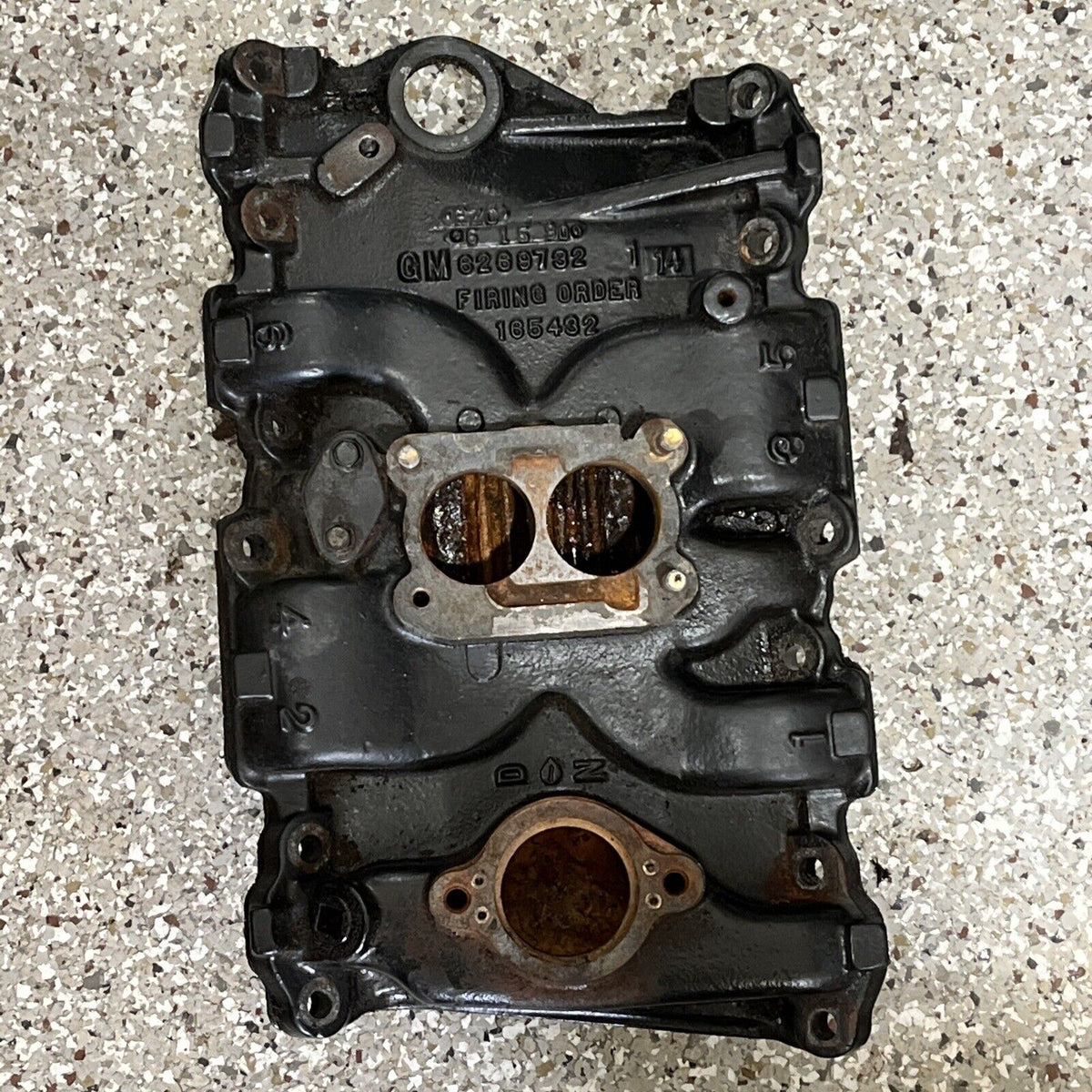 Mercruiser 4.3L V6 11974 Intake Manifold 2BBL 6269732 GM — Midwest Boat ...